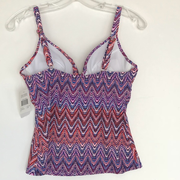 Island Escape | Swim | Tankini Bandini Swim Top W Bust Enhancers | Poshmark